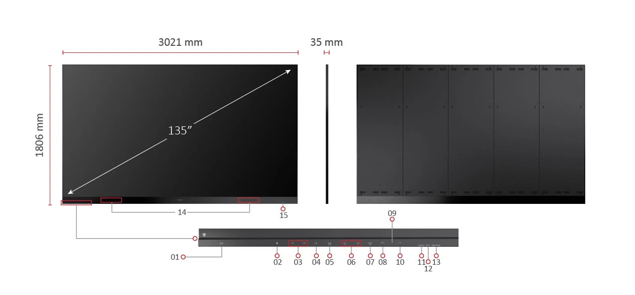 ViewSonic LDE135-151 135吋 LED一体机 - 电子目录 - ViewSonic 中国
