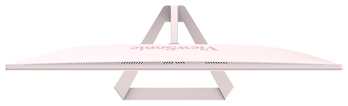 ViewSonic VX24G10-PK 浅樱粉 23.8”FHD Fast IPS硬屏 三边微边框240Hz HDR技术 硬件低蓝光不闪屏 ...