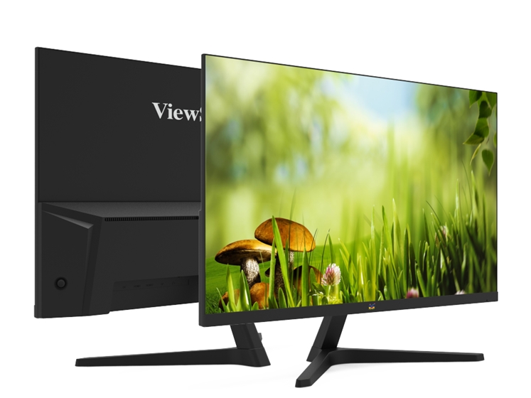 ViewSonic VA2723-2K-HD 27"QHD三边微边框IPS 超频120Hz HDR TUV滤蓝光不闪屏 HDMI/DP 可壁挂 ...